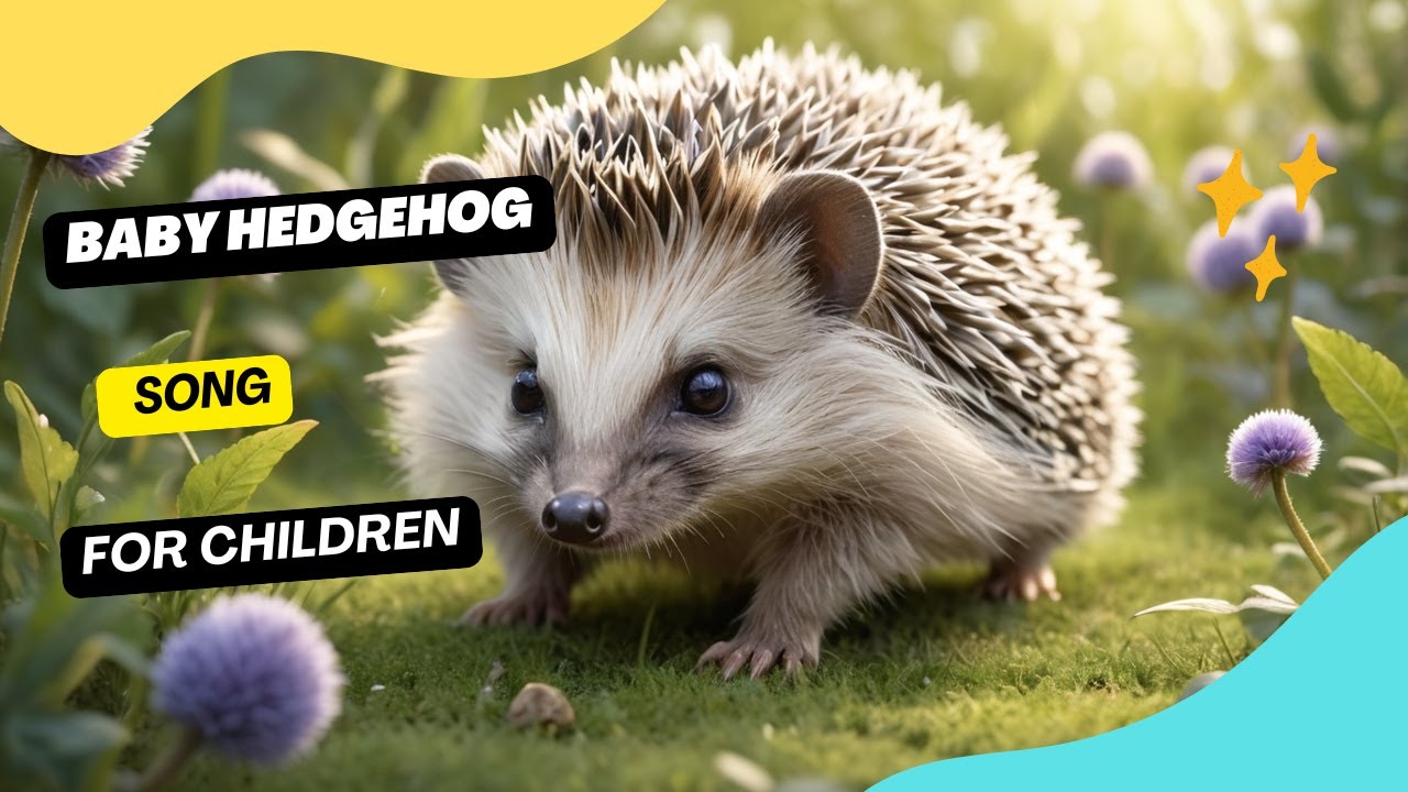 The Baby Hedgehog - Song for Children - YouTube