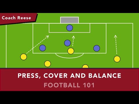 Press, Cover and Balance - Football 101 with Coach Reese - YouTube