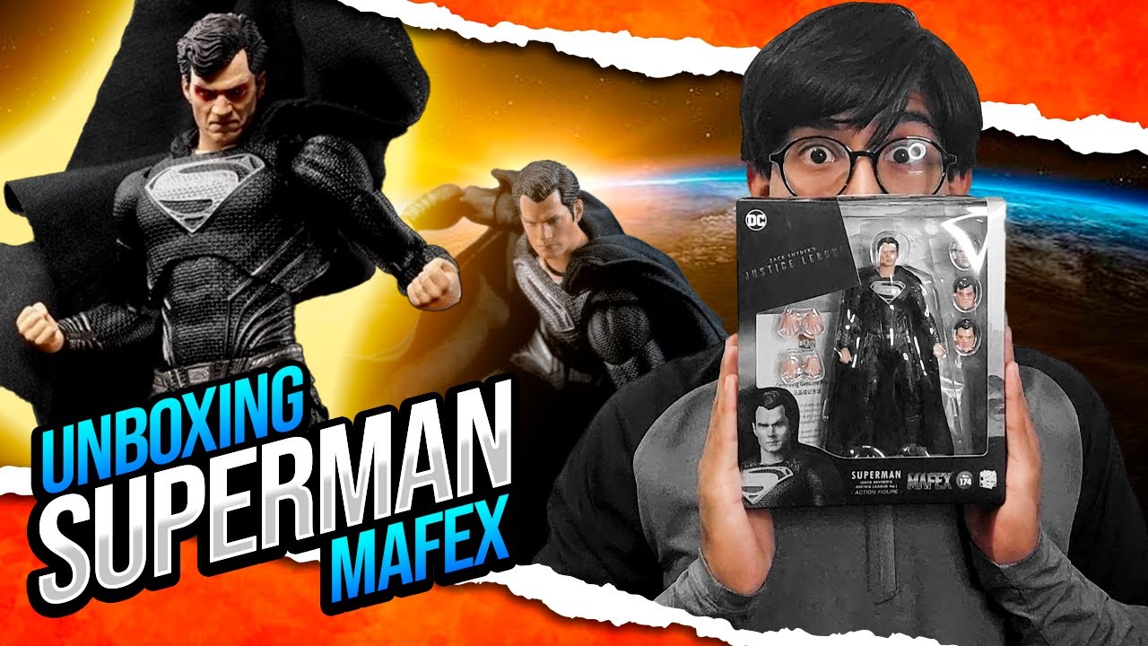 La ultima figura de Henry Cavill | Superman SnyderCut Mafex | Unboxing ...
