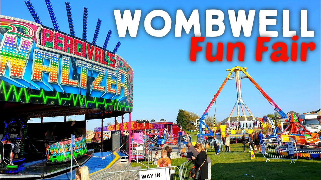Wombwell Fun Fair | April 2021 | Barnsley Funfair - YouTube