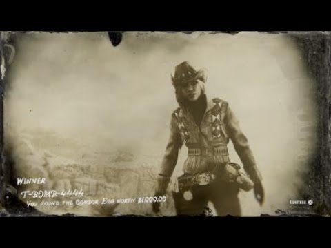RDR2 - $1000 CONDOR EGG CHALLENGE PART 44 - YouTube