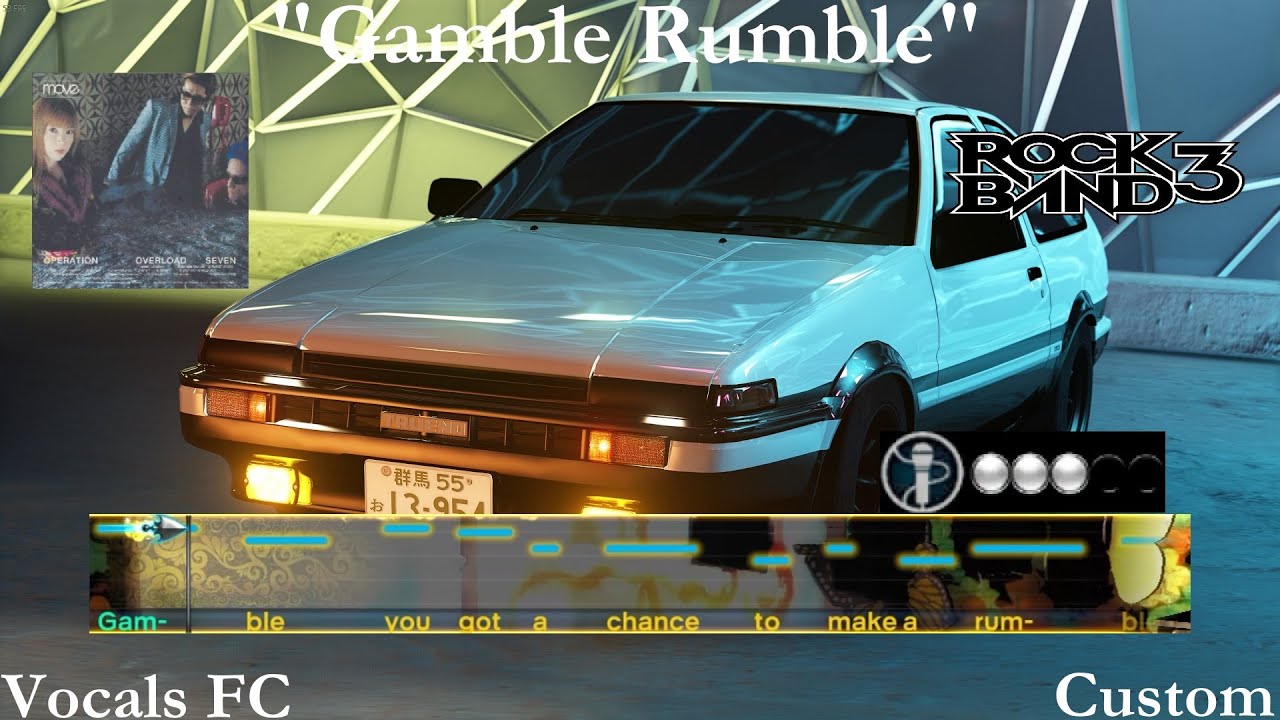 Gamble Rumble by m.o.v.e. Vocals 100% FC Rock Band 3 (Custom) - YouTube