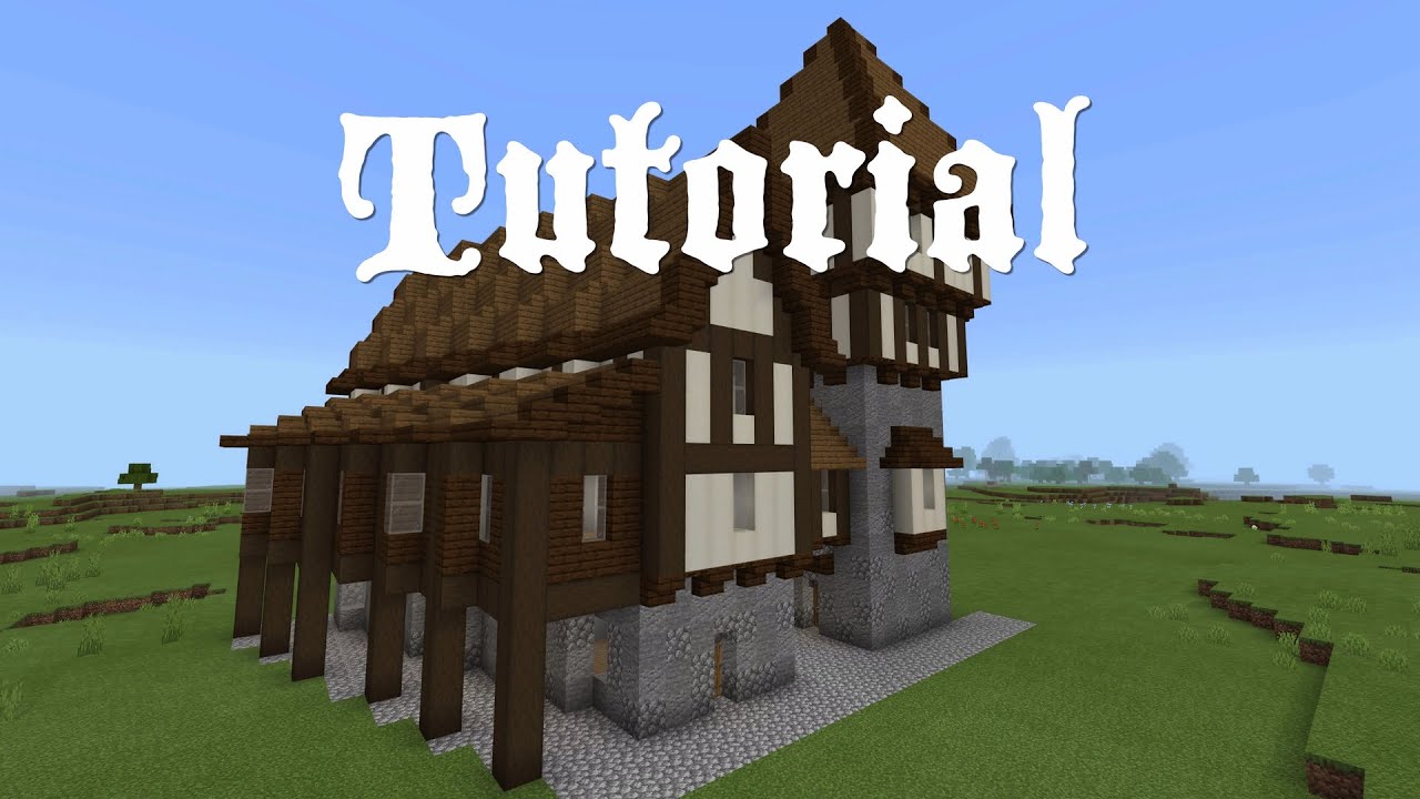Awesome Minecraft Medieval House | Minecraft Tutorial | - YouTube