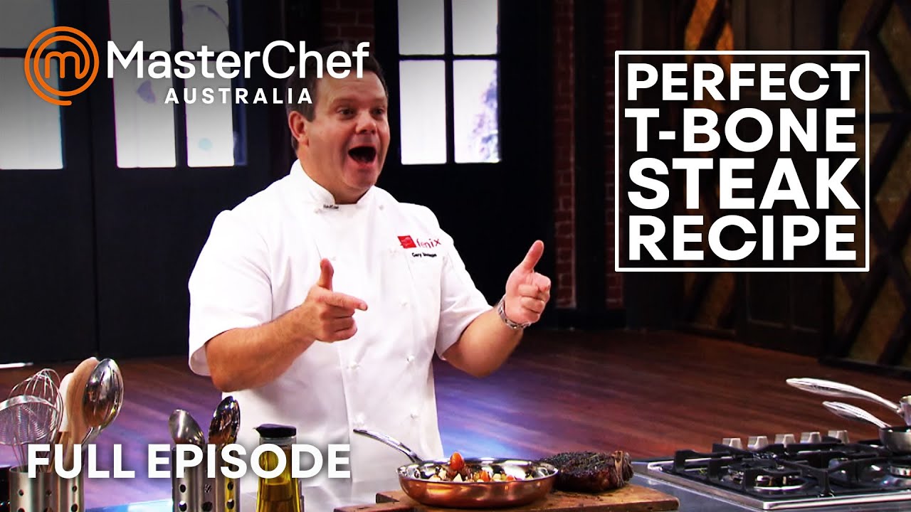 Cooking The Perfect T-Bone Steak in MasterChef Australia | S04 E66 ...