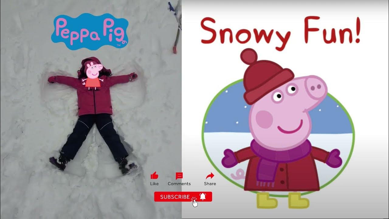 Peppa’s Snowy Fun | #peppapig Story for Kids - YouTube