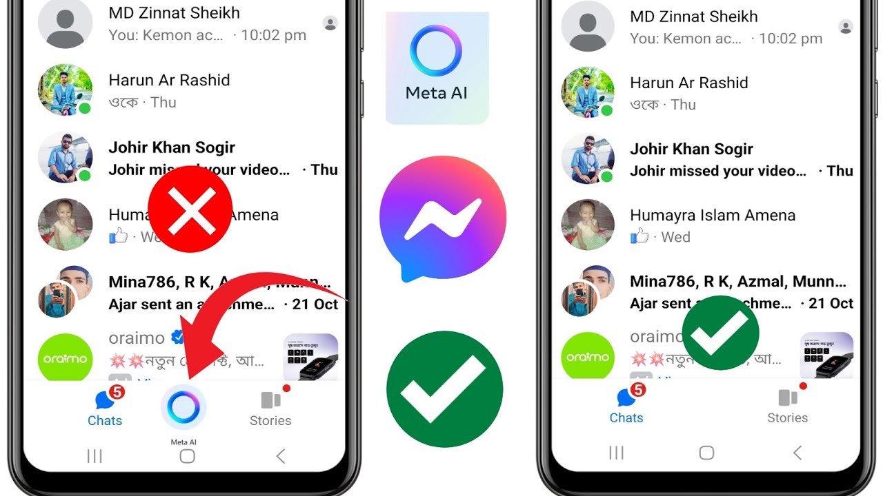 How to Remove Meta Ai From Messenger 2024 | Remove Messenger Meta Ai ...