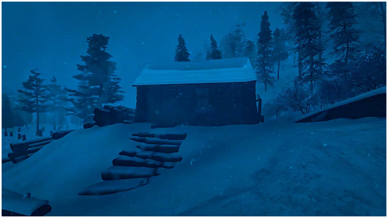 Cozy Howl of Mighty Blizzard Winds & Strong Sounds of Intense Snowstorm ...