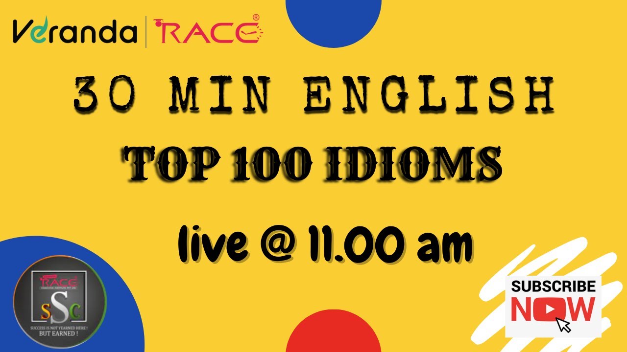TOP 100 IDIOMS RACE SSC PART 2 TIER 2 VERANDA RACE SSC YouTube top-100-idioms-race-ssc-part-2-tier-2-veranda-race-ssc-youtube