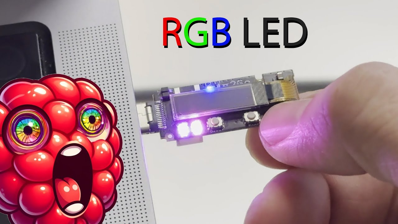 π2Go-Stick Programming RGB-LEDs and User-Button - YouTube
