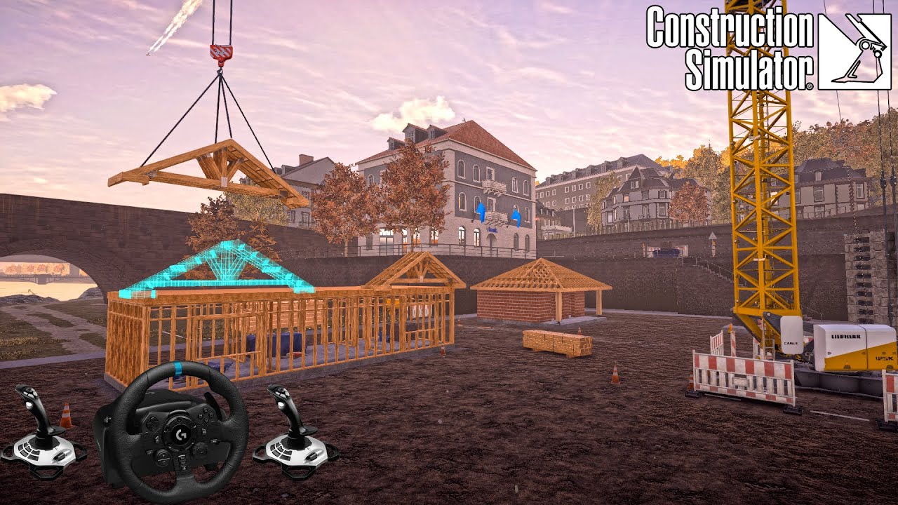 Construction Simulator 2022 Şehir Plajı Bölüm 5 Hafif Yapı - Logitech ...