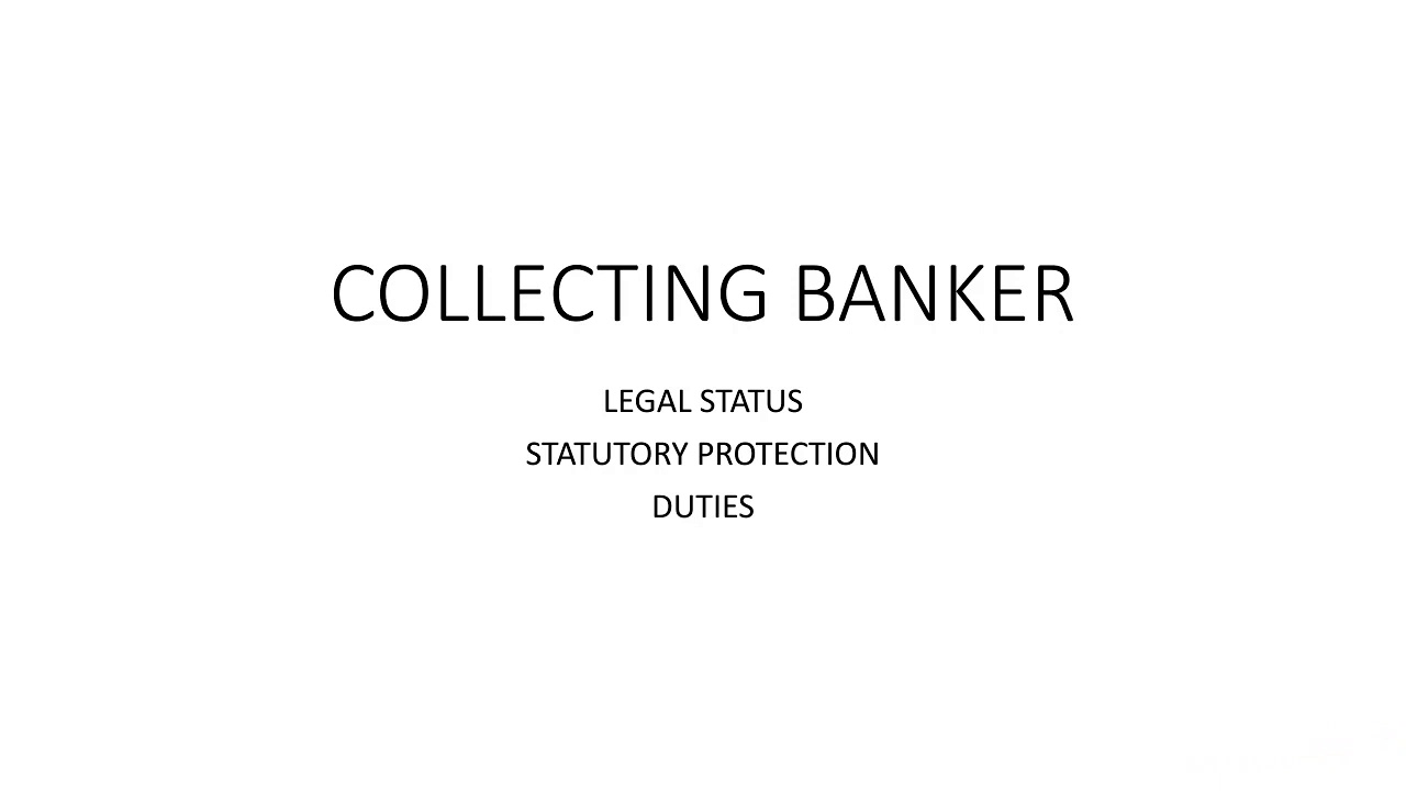 #Collecting Banker#Banking law and practice # - YouTube