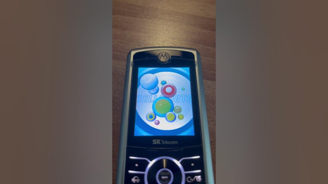 Motorola MS600 Startup/Shutdown - YouTube