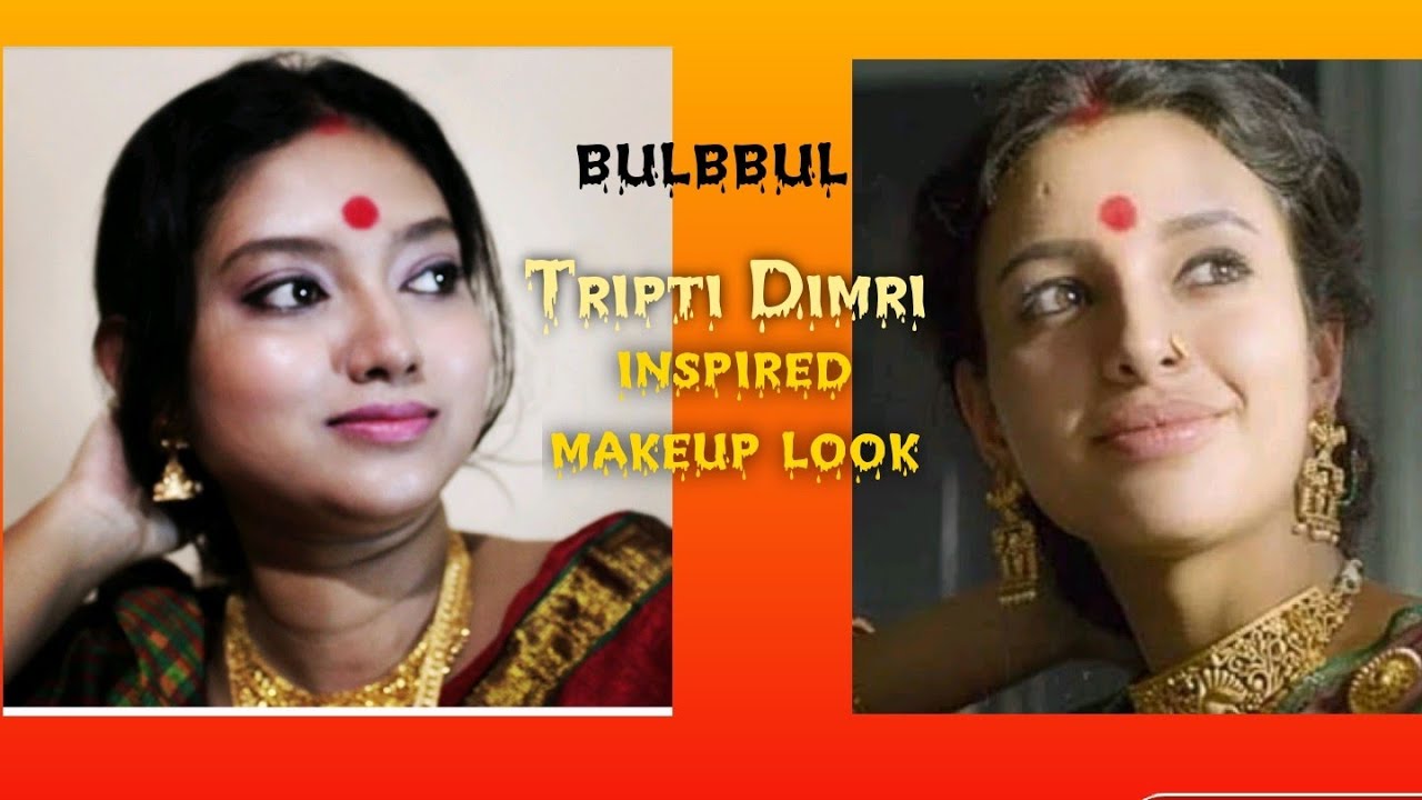 How to: BULBBUL (Tripti Dimri) MAKEUP & HAIR Tutorial | Bengali Look ...