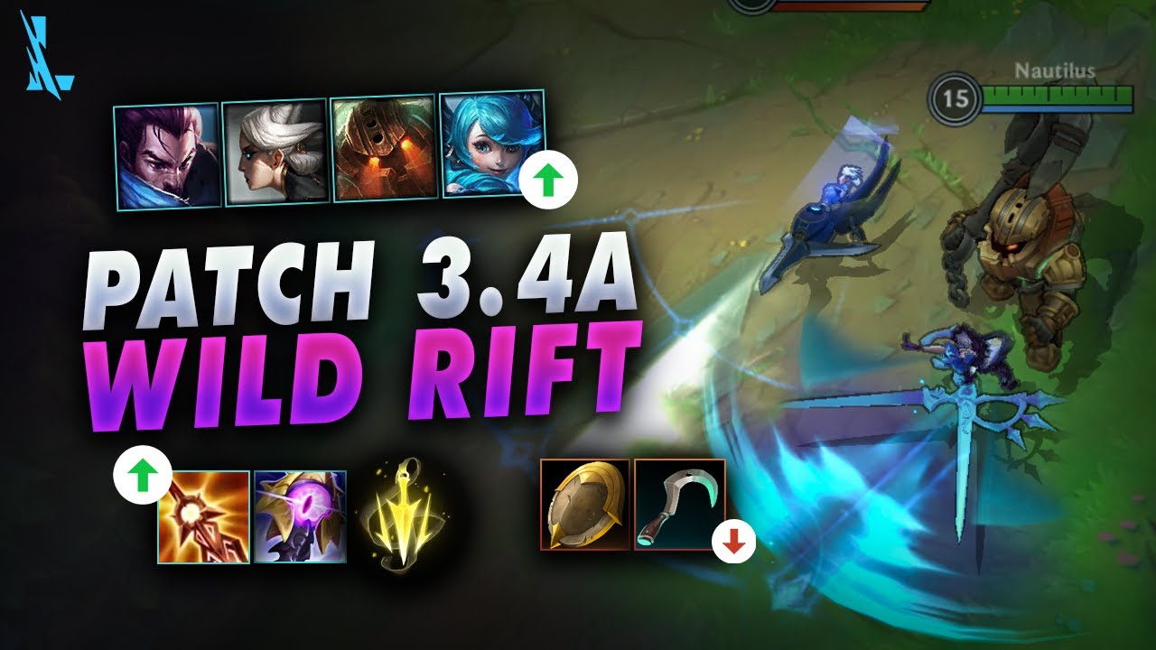 Gwen, Camille, Nautilus BUFF!! Item Support Nerf - Wild Rift Update ...
