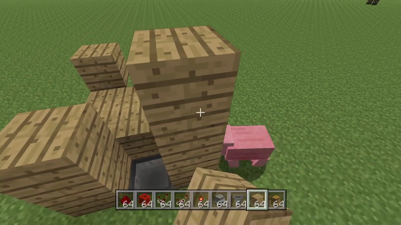 How to build a Redstone shop - YouTube