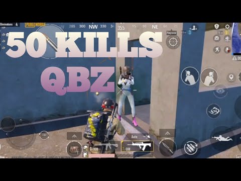 50 KILLs | QBZ & M416 | LIVIK PUBG Mobile - YouTube