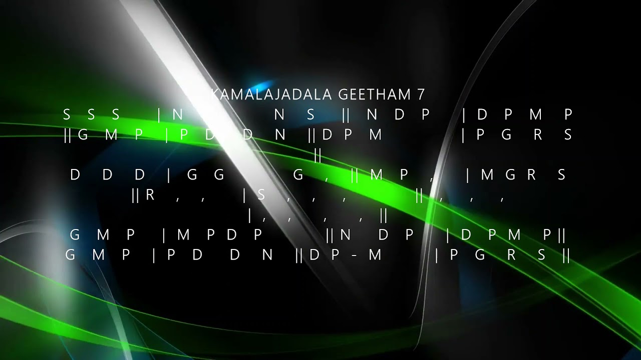 Kamalajadala Geetham 7 with Lyrics | RK Song Collections | Wonderful ...