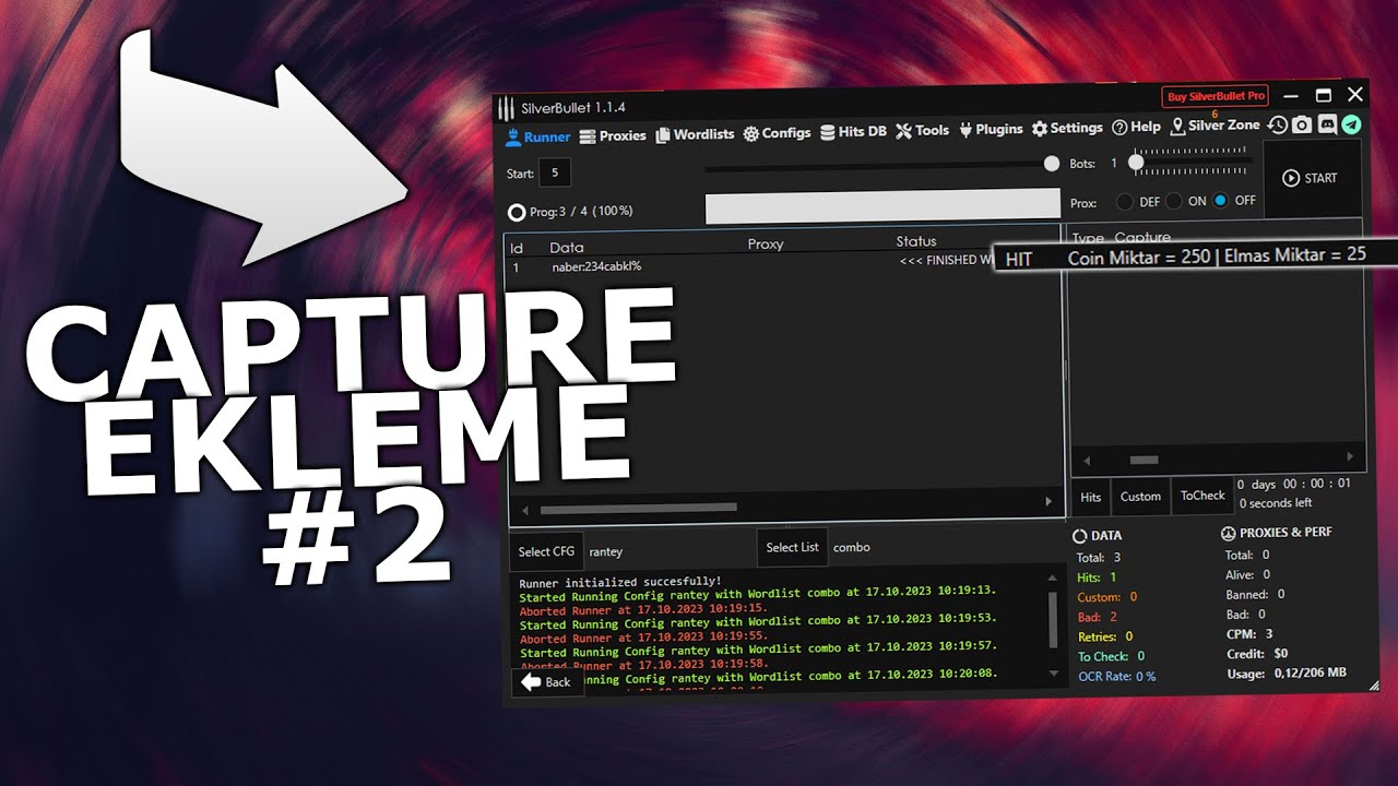Capture Ekleme | SilverBullet Config Nasıl Yapılır? | Bölüm 2 - YouTube