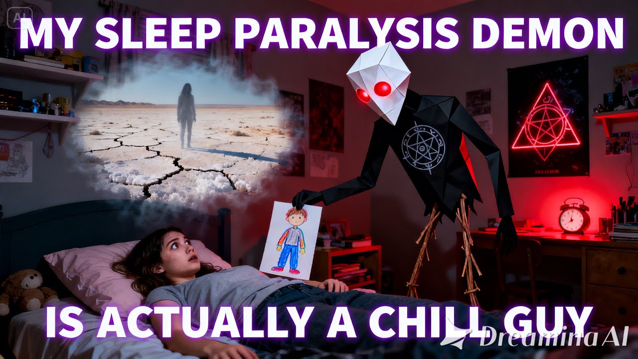 My sleep paralysis demon asked for drawings… then saved me from ...