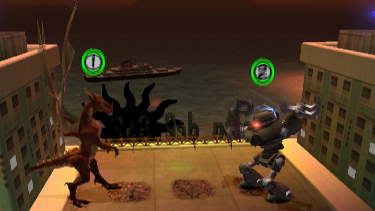 War of The Monsters: Raptros VS Robo-47 (Hard) [PS2] - YouTube