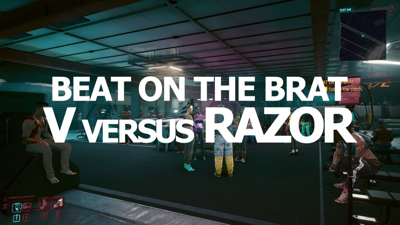 BEAT ON THE BRAT: V VERSUS RAZOR (VERY HARD DIFFICULTY) - CYBERPUNK ...