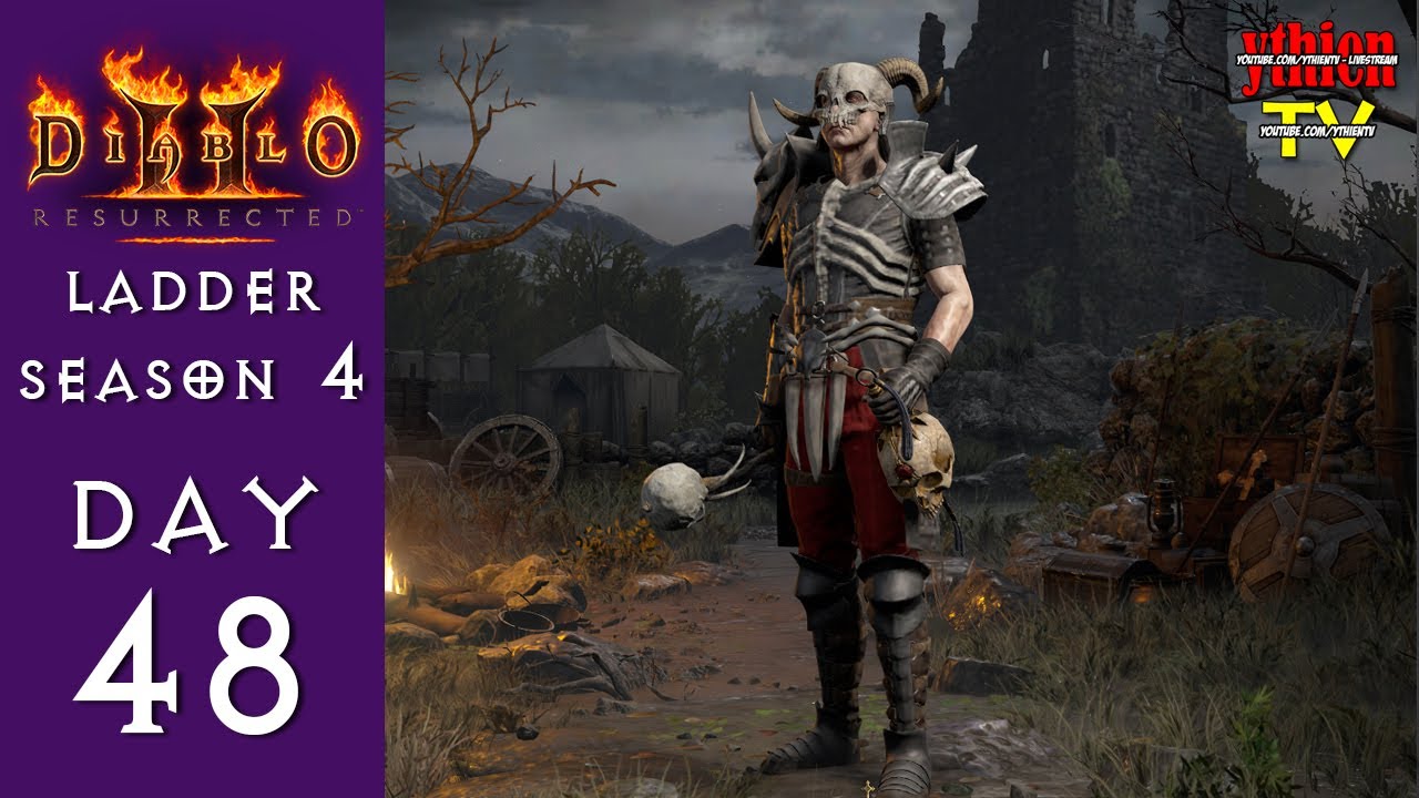 POISON DAGGER NECRO - D2R Ladder S4 - Day 48 - YouTube