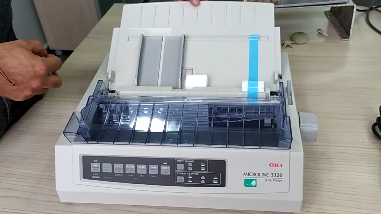 Nokta Vuruşlu Yazıcı OKI ML3320 eco Kutu Açılımı İnceleme 13.000₺ - YouTube