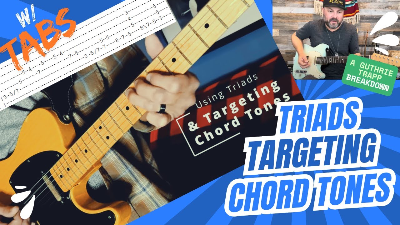 Using Triads to Target Chords - Guthrie Trapp Breakdown - YouTube