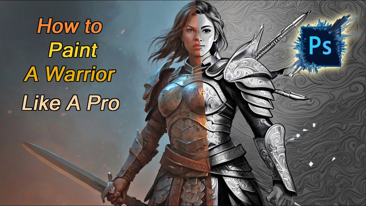 How to paint like a Game Developer | Photoshop | Part 01 - YouTube