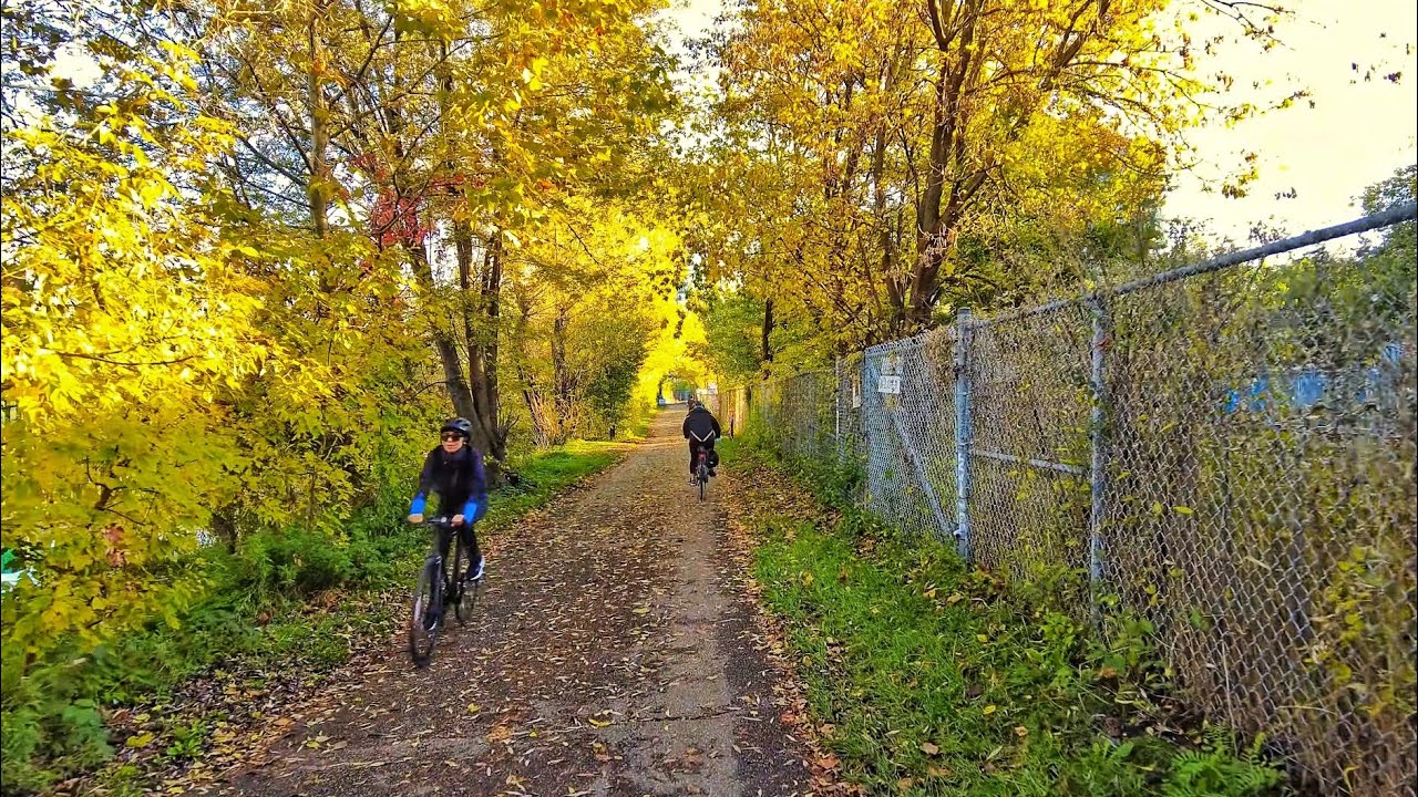 Toronto Walk - Lower Don River Trail - YouTube