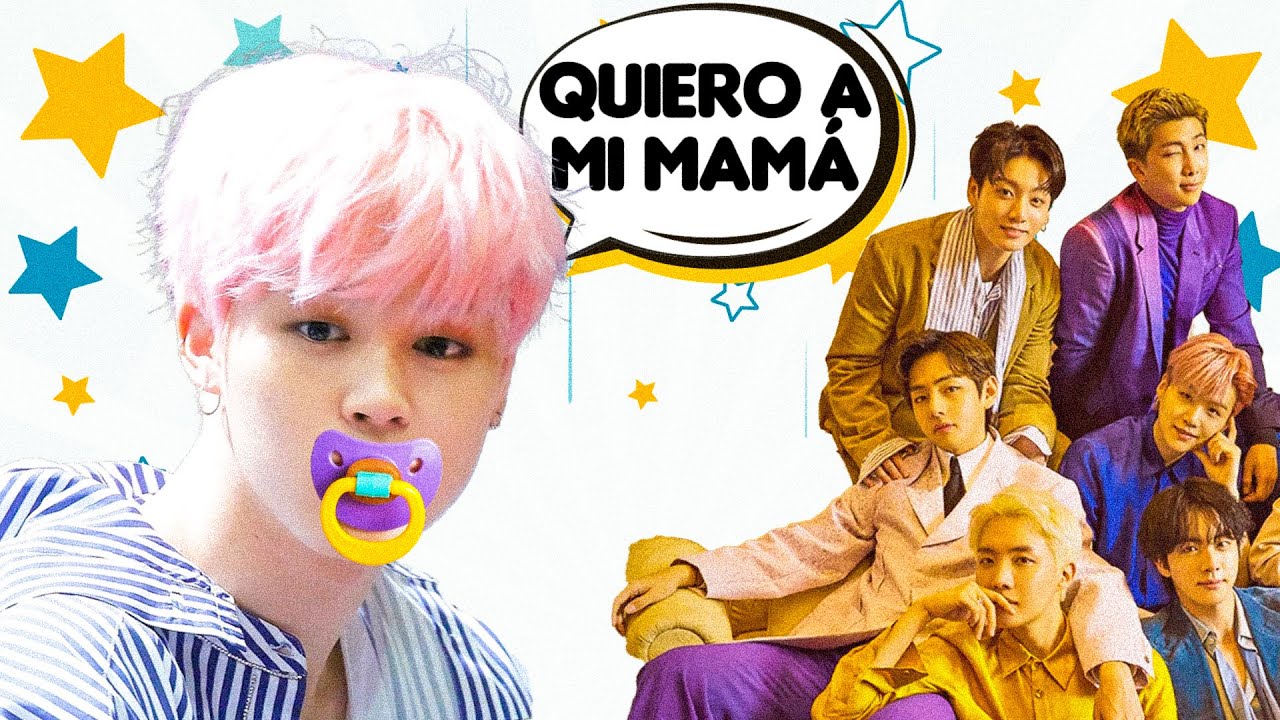 JIMIN SIENDO EL BEBE DE BTS 😍💜 - YouTube