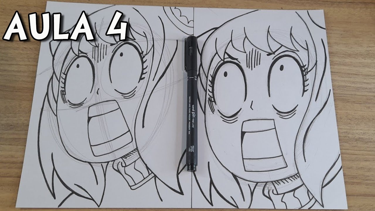 AULA 4 FINALIZAÇÃO ARTE FINAL DE DESENHO - YouTube