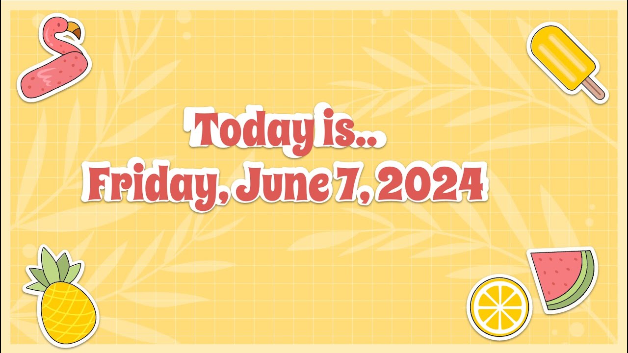 June 7 Shout Out Friday - YouTube