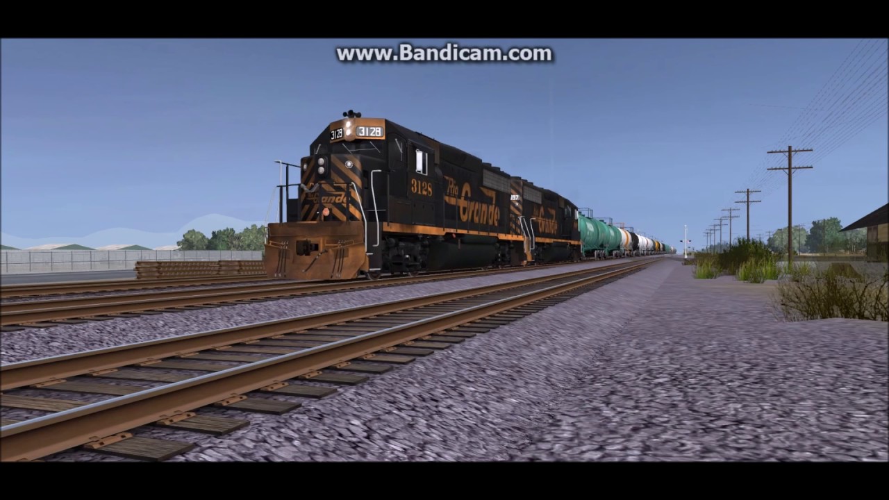 Trainz 12 Railfaning The Southern Pacific In Tehachapi, CA - YouTube