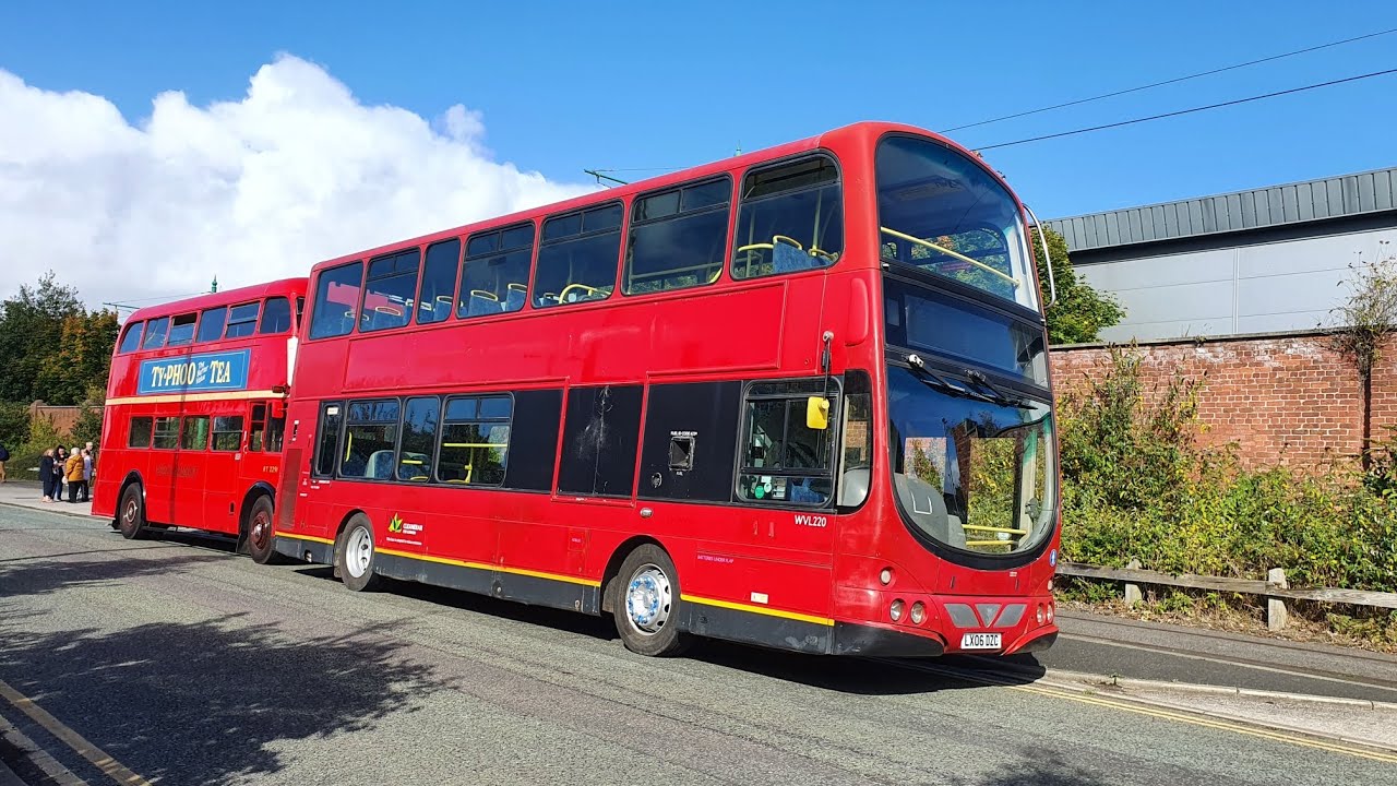 Beast!! Preserved Go Ahead London Volvo B7TL/Wright Eclipse Gemini ...