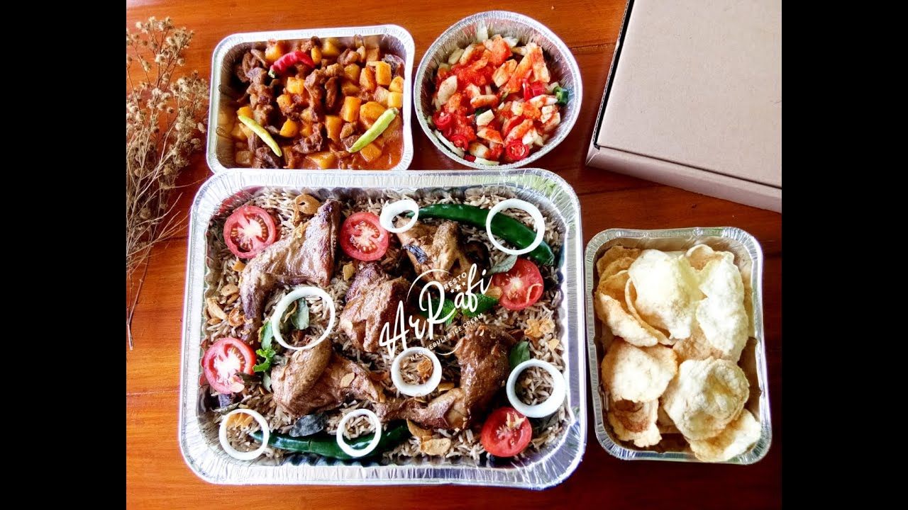 Nasi Kebuli di Jogja Resto Kebuli Arrafi - YouTube
