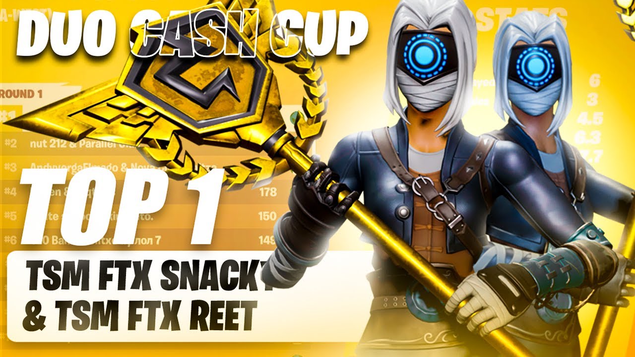 TOP 1 EN LA DUO CASH CUP w/ REET ($1,000) 🏆 | SNACKY LE GANA - YouTube