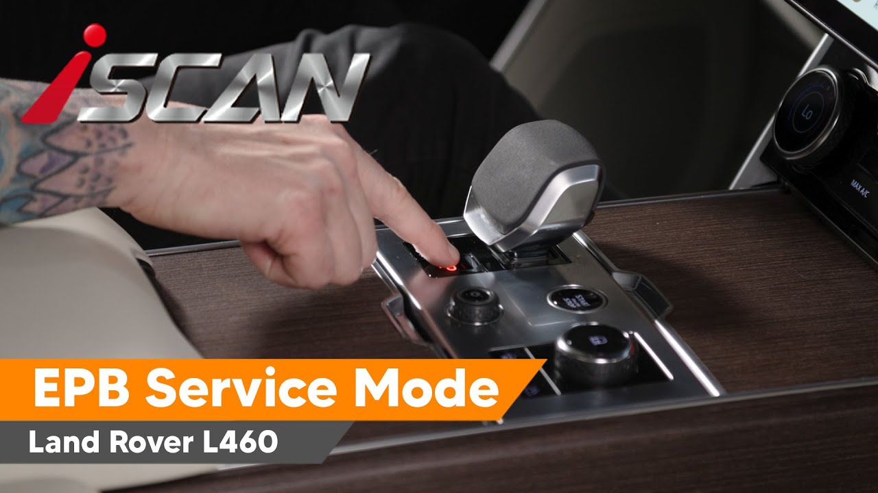 Land Rover L460 Electronic Parking Brake (EPB) Service Mode ...