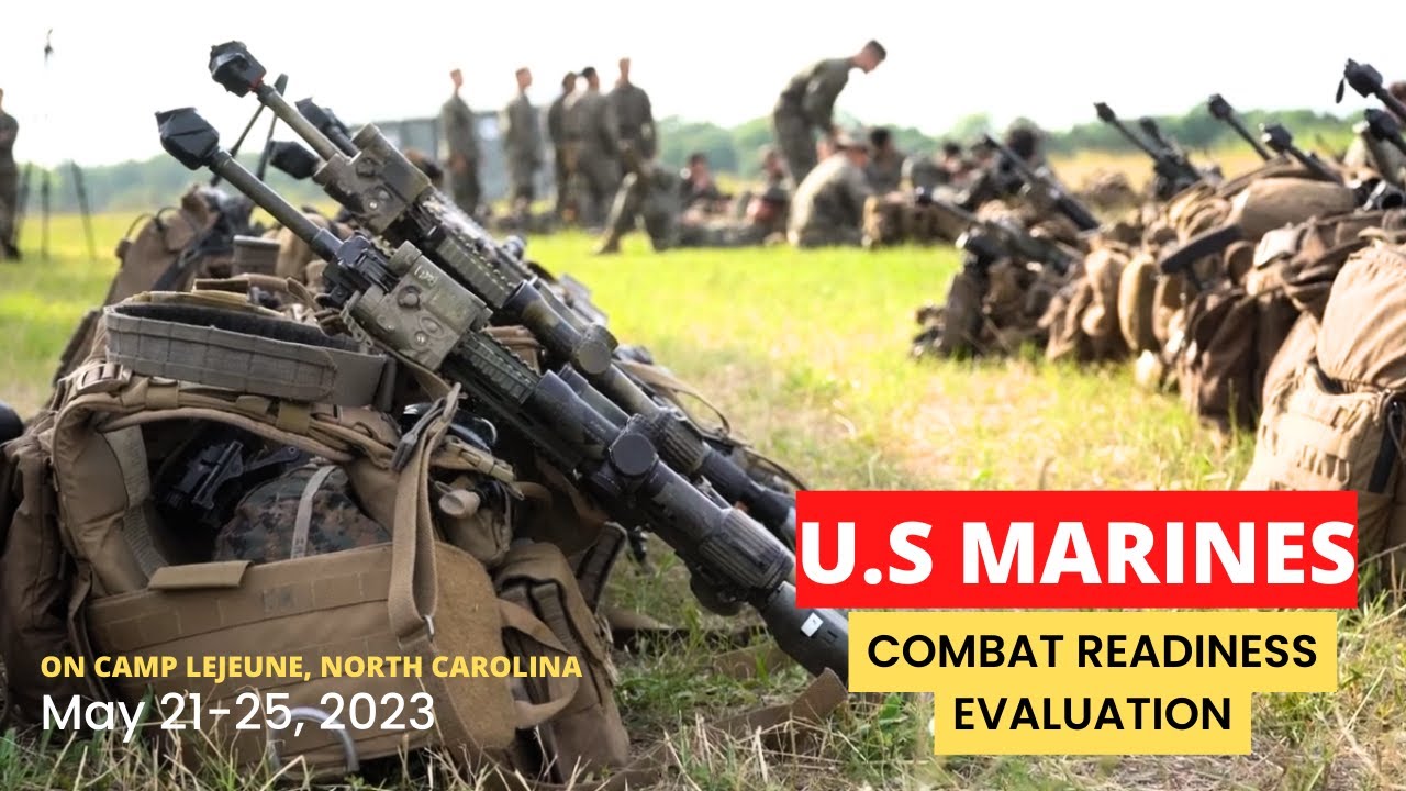 U.S. Marines participate in the Marine Corps Combat Readiness ...