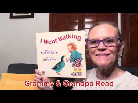 I Went Walking by Sue Williams and illustrated by Julie Vivas - YouTube