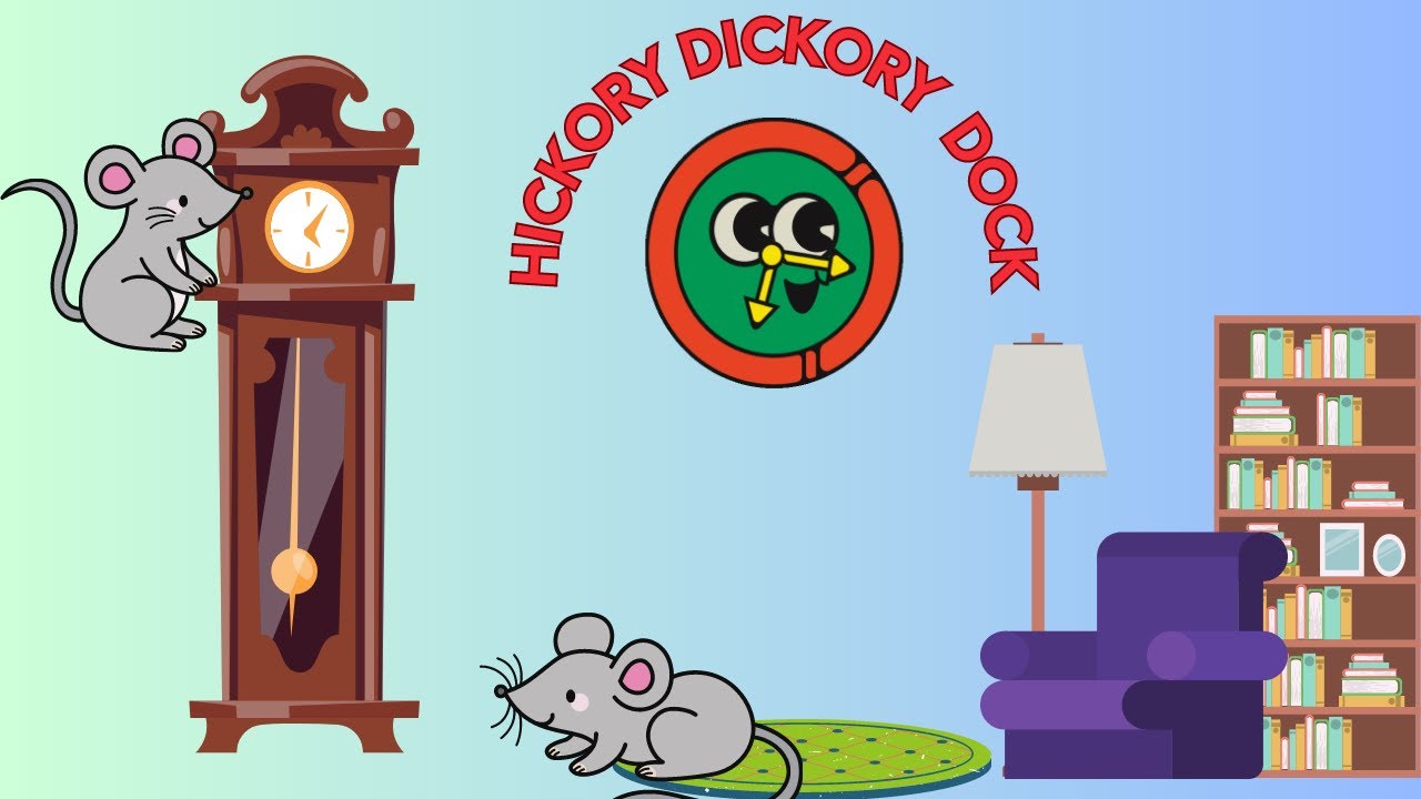 Hickory Dickory Dock | Kids Corner |Nursery rhymes & kids songs - YouTube