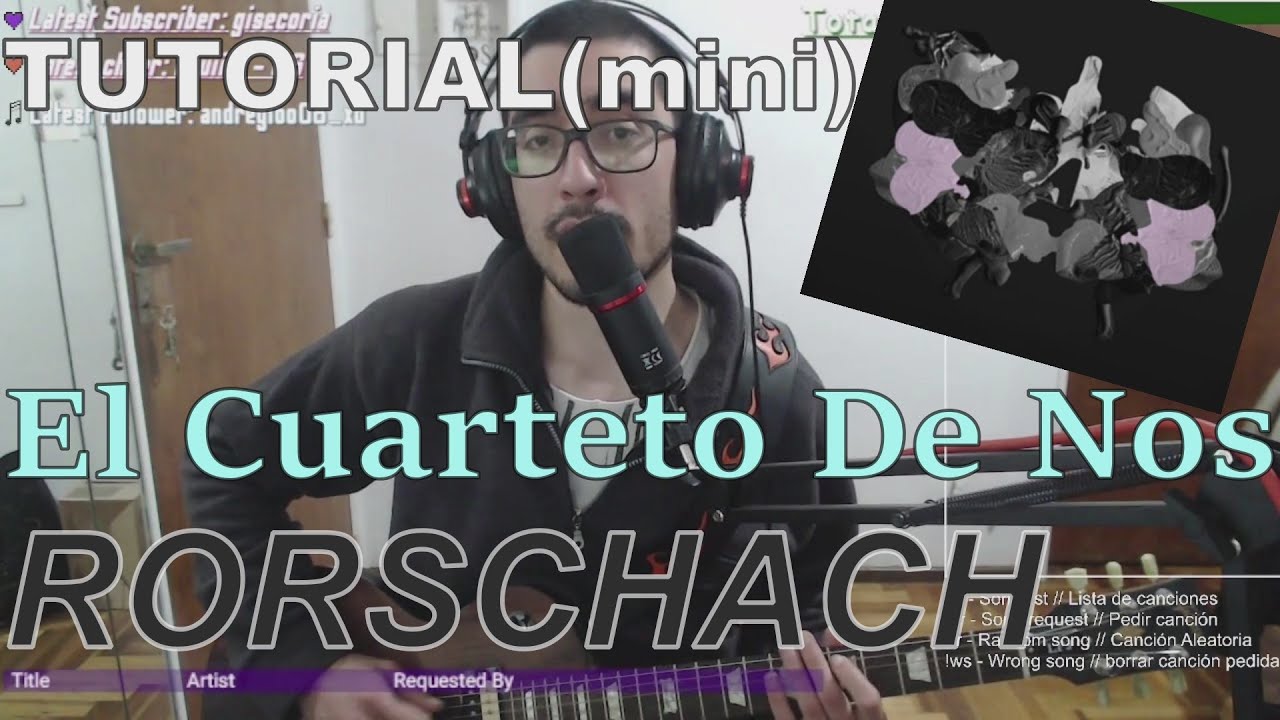 Rorschach - El Cuarteto de Nos - Mini Tutorial - YouTube