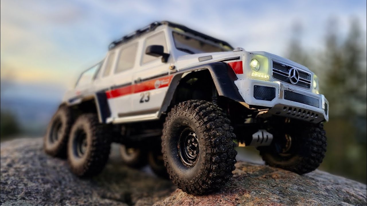 RC Čambi - Testing the new and modified TRX-6 - YouTube