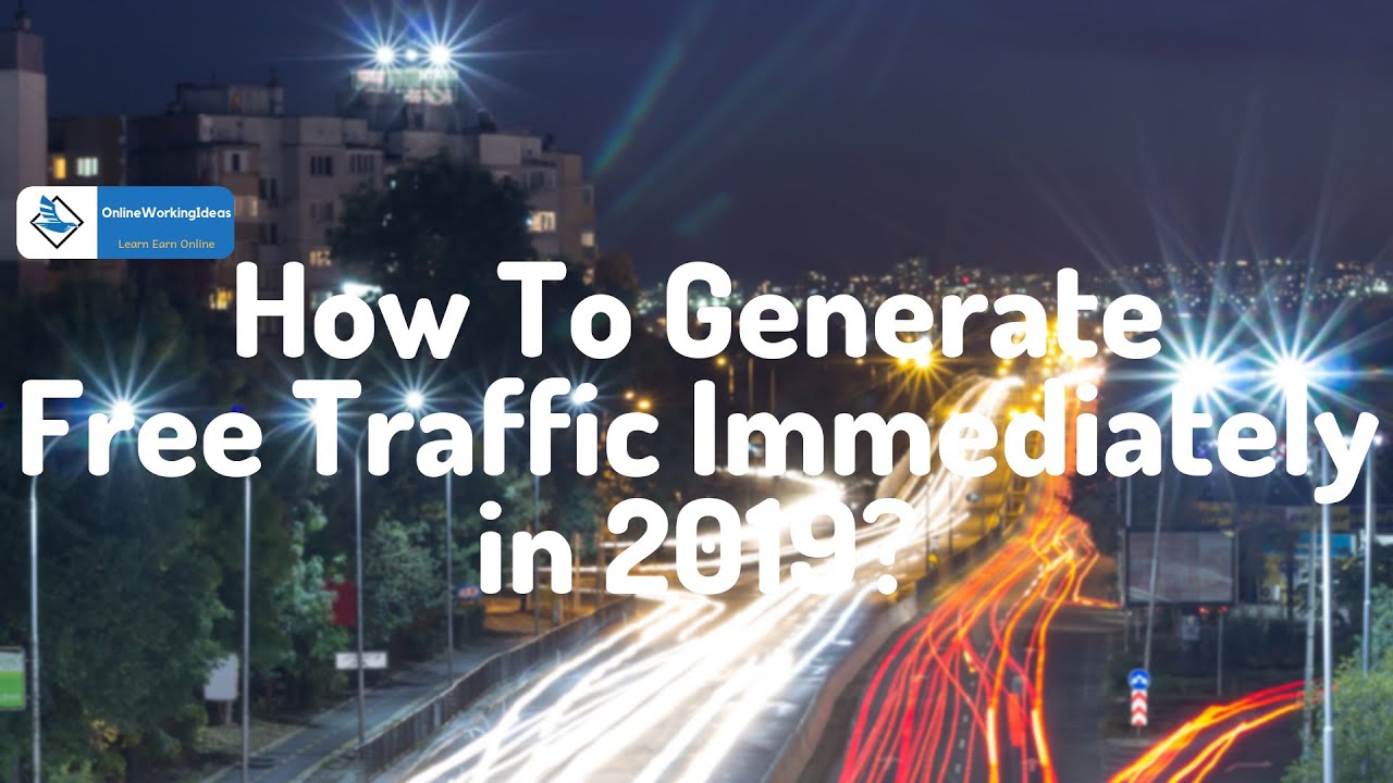 How to get free traffic immediately to your new website in 2018? - YouTube