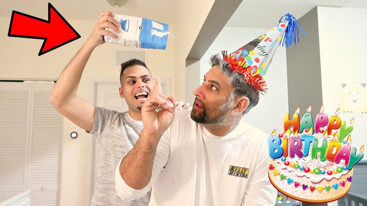 BIRTHDAY PRANK ON BROTHER! (MUST WATCH) - YouTube