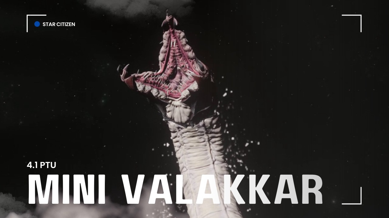 Juvenile Valakkar Sandworms! | Star Citizen 4.1 PTU - YouTube