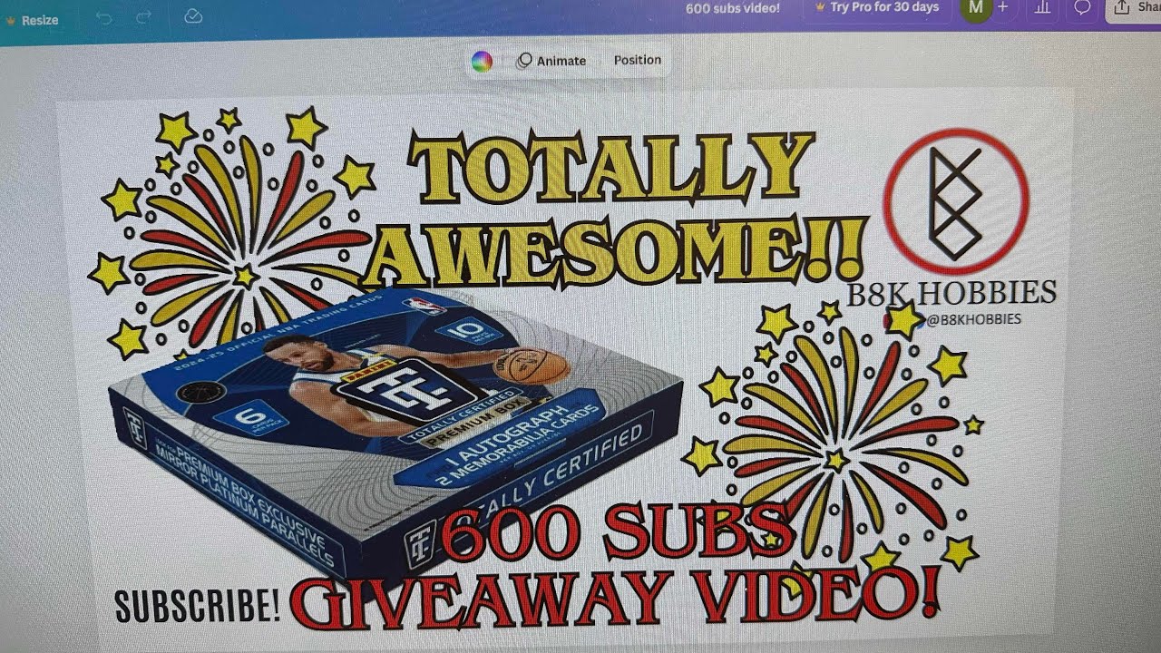 AND THE 600 Subs Giveaway Draw Winner is ….. - YouTube