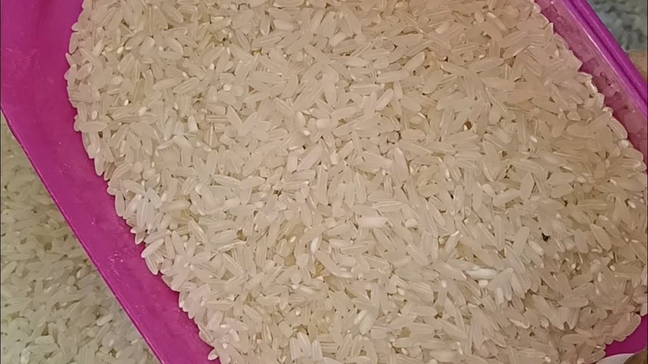 Extreme Satisfying Sound Pouring Raw Rice n Mini Steelpot+Raw Rice ...