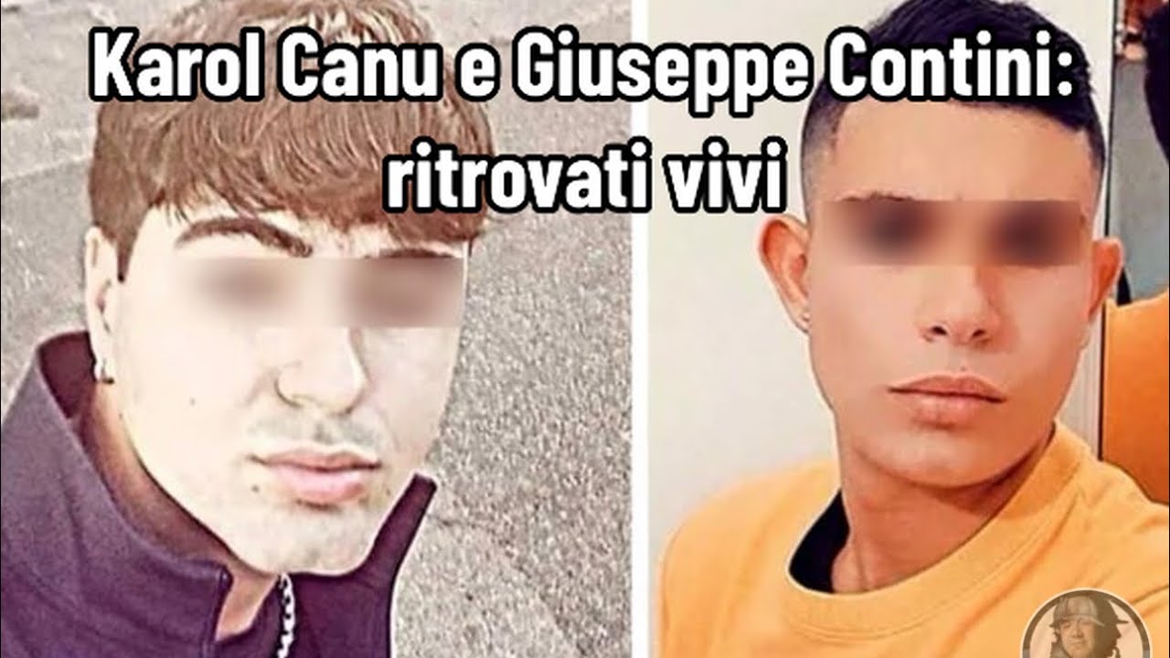 Karol Canu e Giuseppe Contini: ritrovati vivi - YouTube