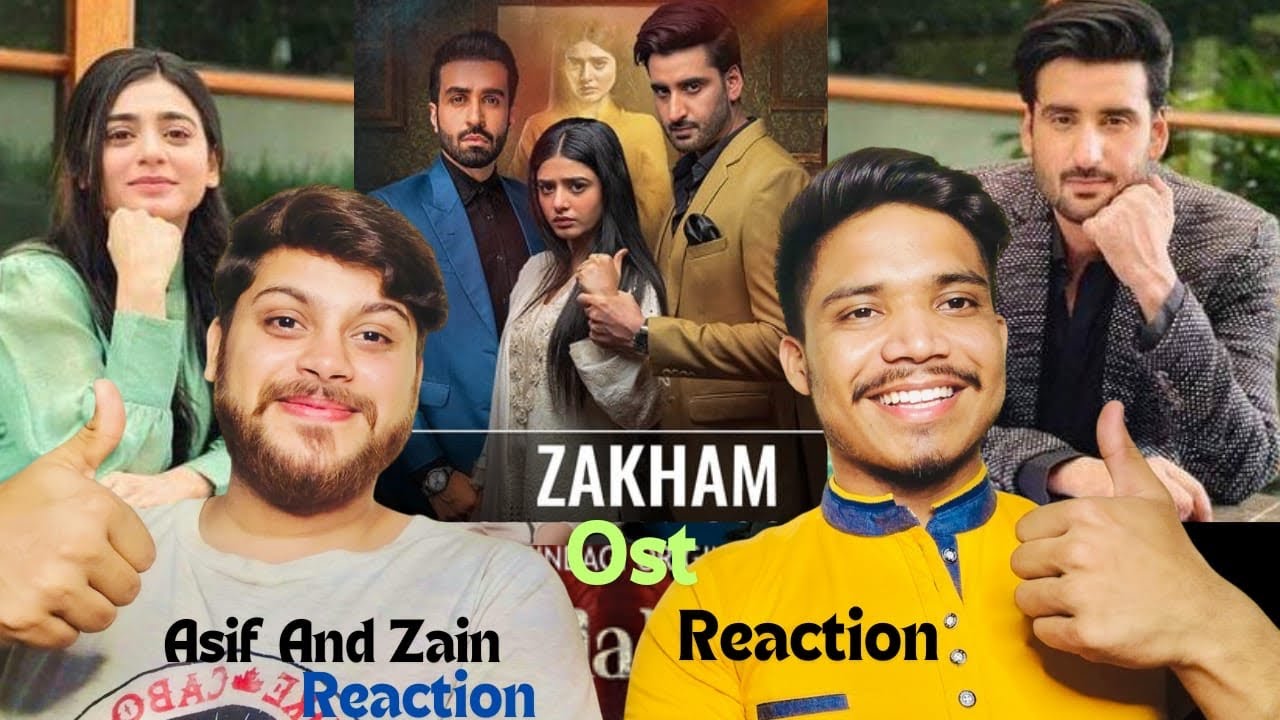 🇮🇳Indian Reaction On Zakham ost | Shani Arshad |Agha Ali | Saher Khan ...